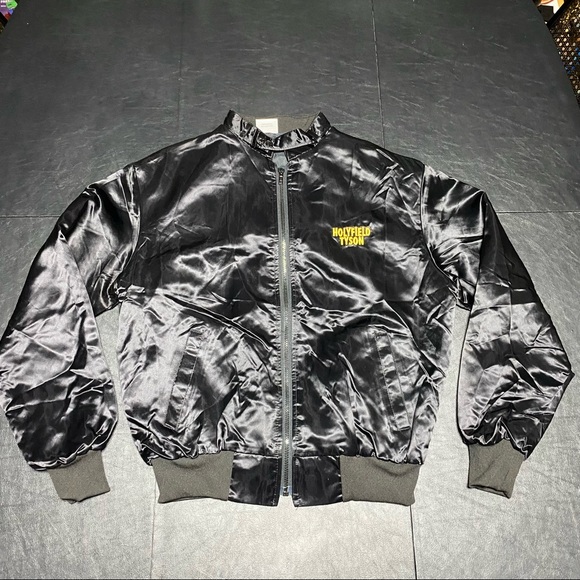 Jackets & Coats | Vintage 199s 90s Holyfield Vs Tyson 1991 Caesars ...